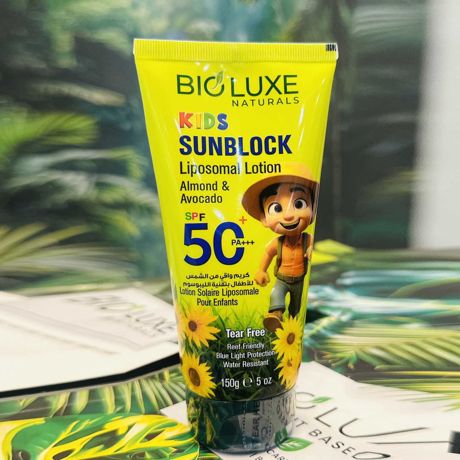KIDS SUNBLOCK LIPOSOMAL LOTION SPF 50 150G – Bioluxe Naturals Kenya