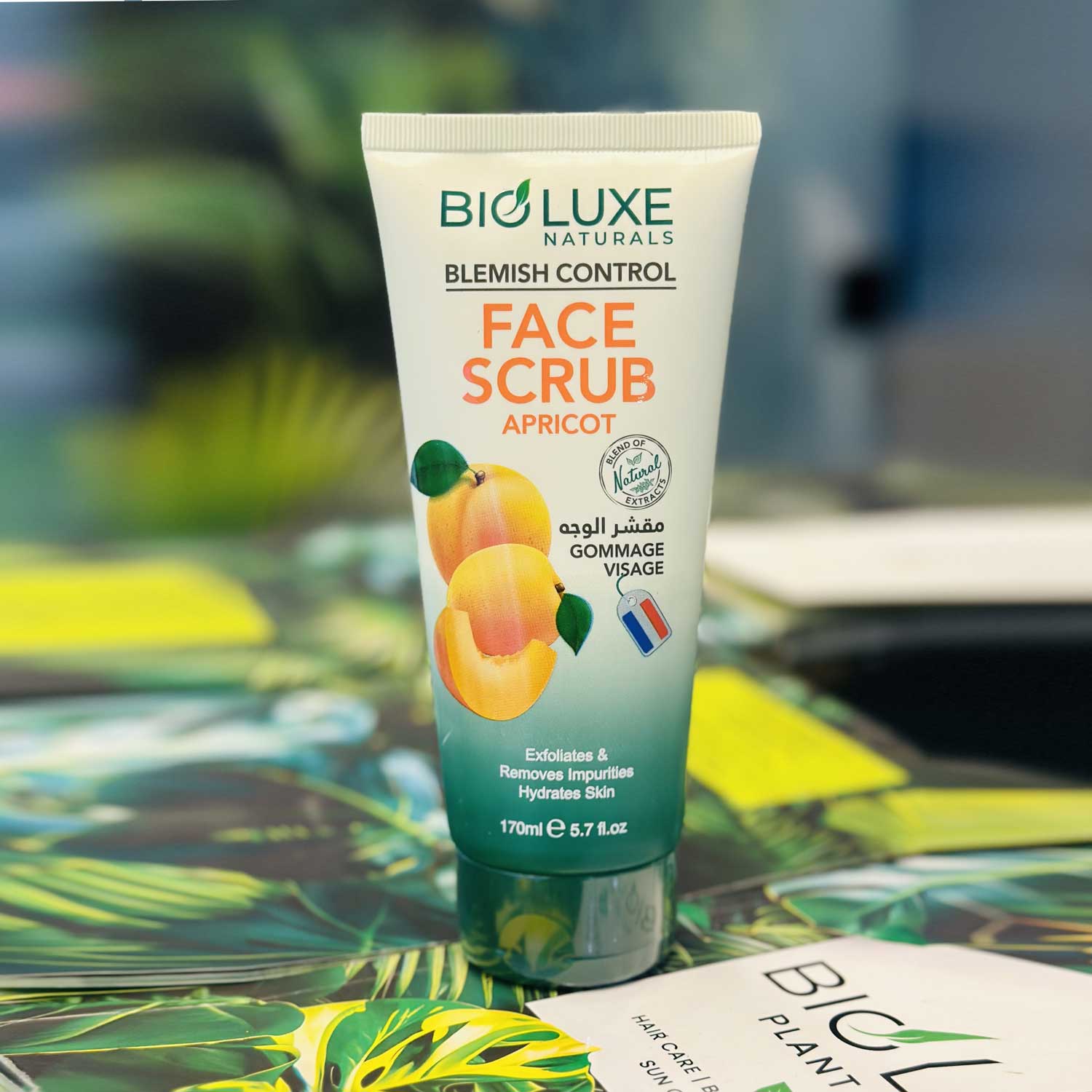 APRICOT BLEMISH CONTROL FACE SCRUB 170ML – Bioluxe Naturals Kenya